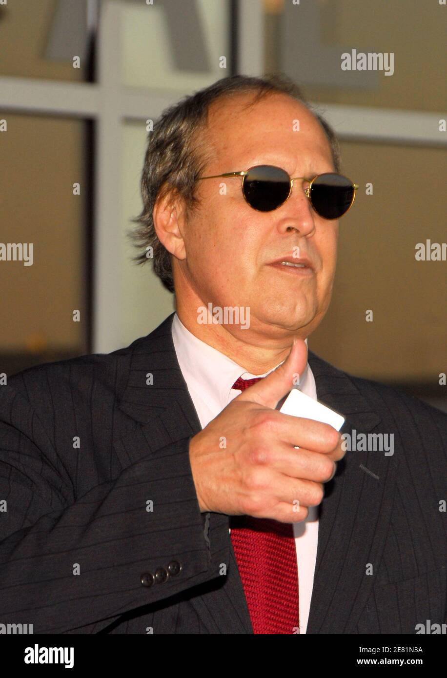 Actor Chevy Chase attends the Brittania Ball on the Queen Elizabeth 2 ...