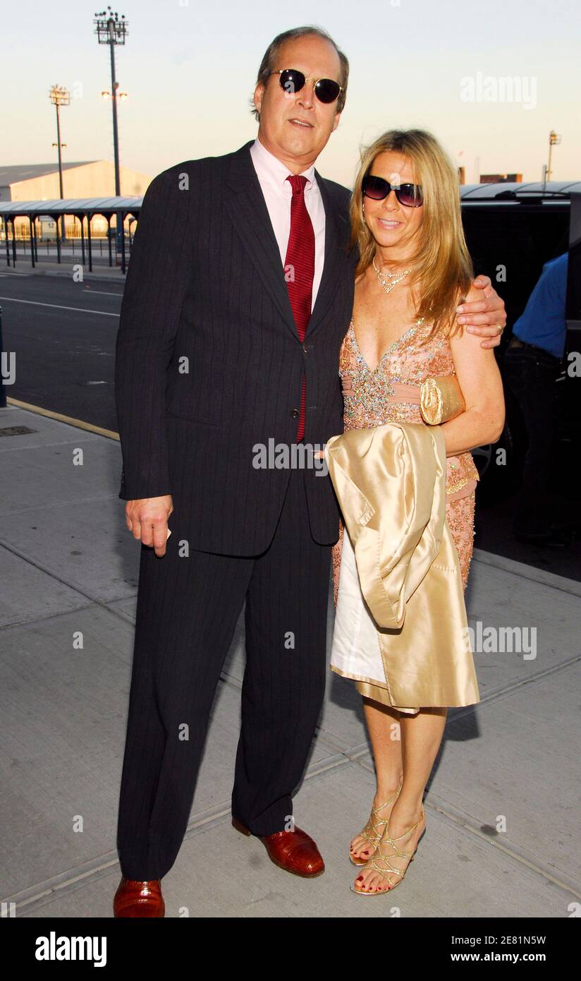 Actor Chevy Chase and wife Jayni Chase attend the Brittania Ball on the ...