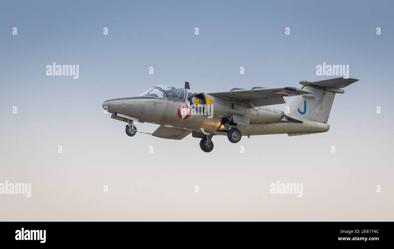 Saab jet trainer aircraft hi-res stock photography and images - Alamy