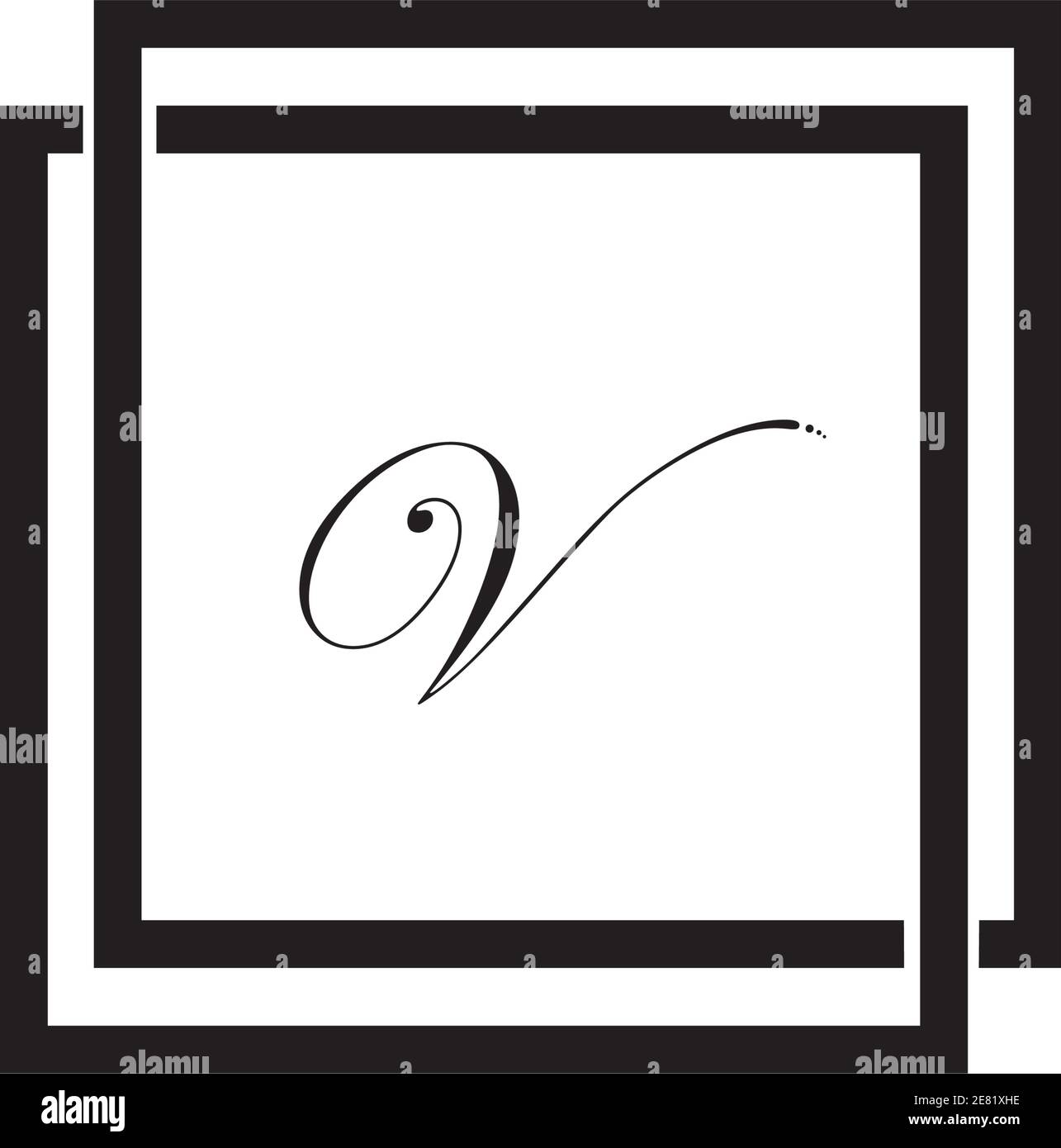 letter V logo vector illustration design template Stock Vector Image ...