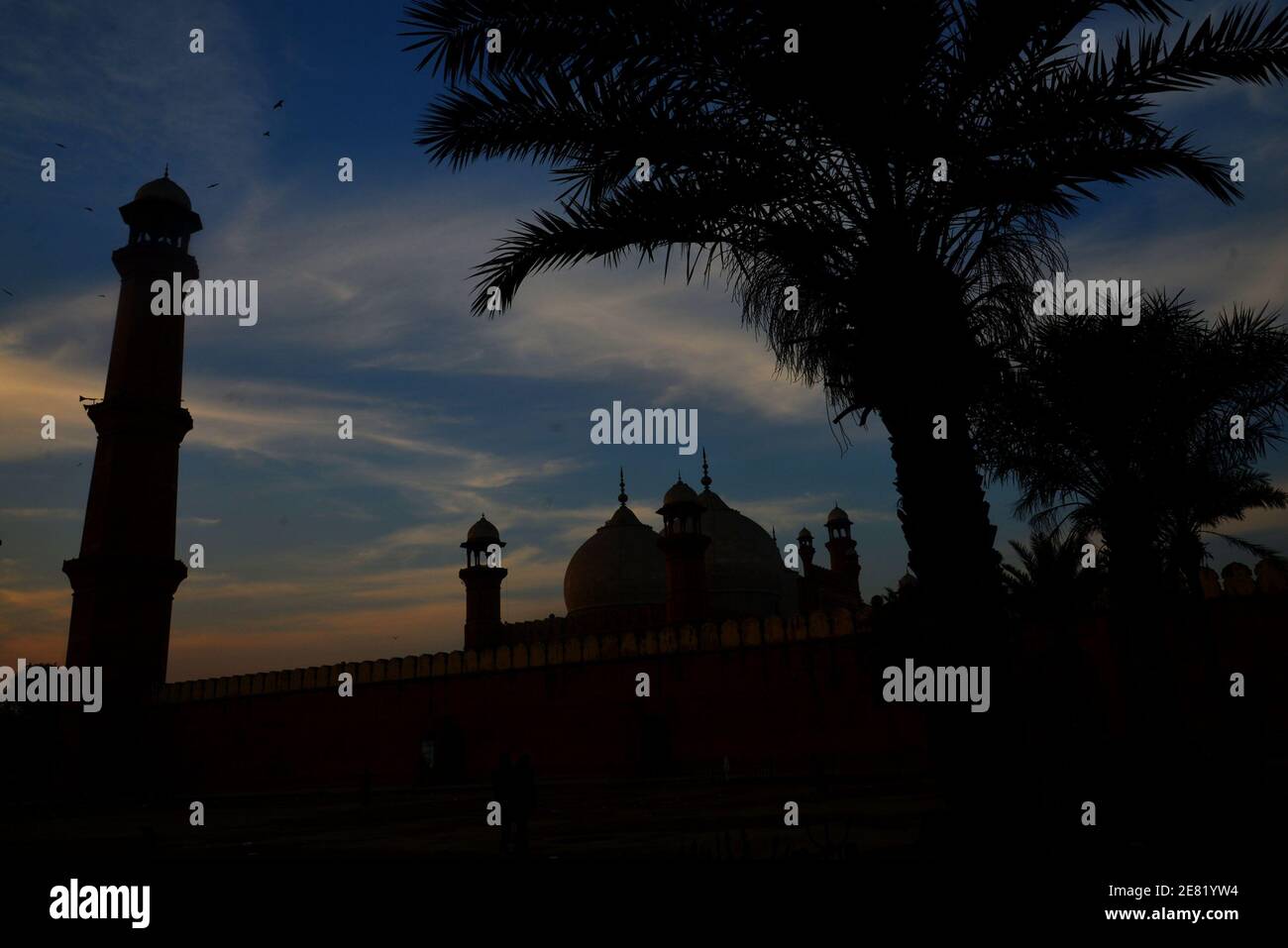 Faisal mosque sunset hi-res stock photography and images - Alamy