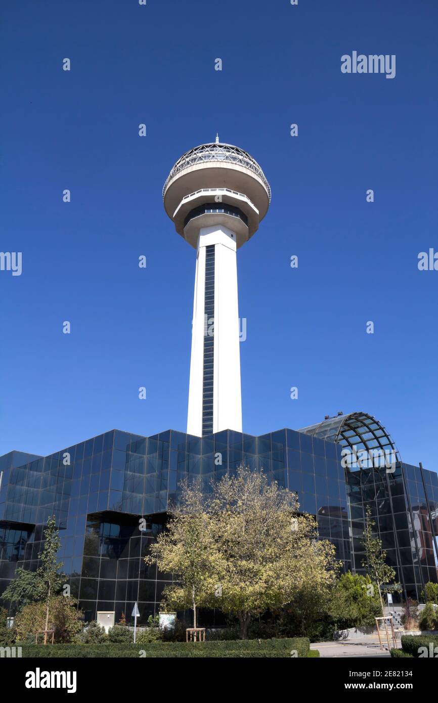 ATA Tower it is the symbol landmark of Ankara Stock Photo - Alamy