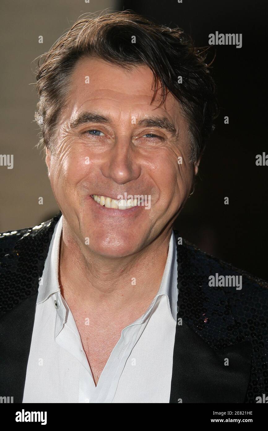 Singer Bryan Ferry poses for picture as he arrives at the 'Tenue de ...