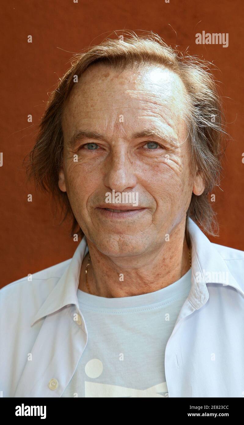 Director Alexandre Arcady poses in the 'Village', the VIP area of the ...