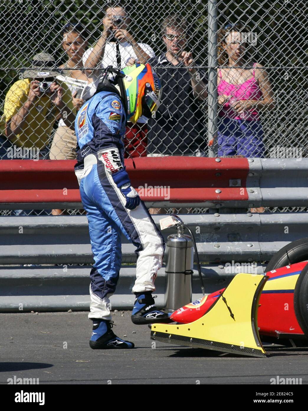 Gilles Villeneuve Crash High Resolution Stock Photography and Images ...