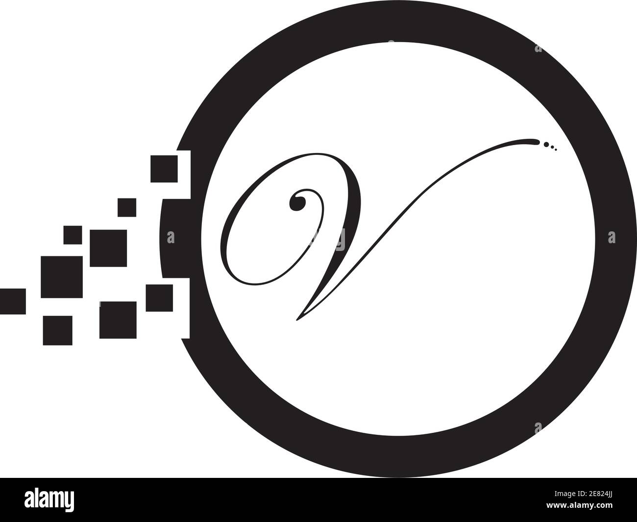 letter V logo vector illustration design template Stock Vector Image ...