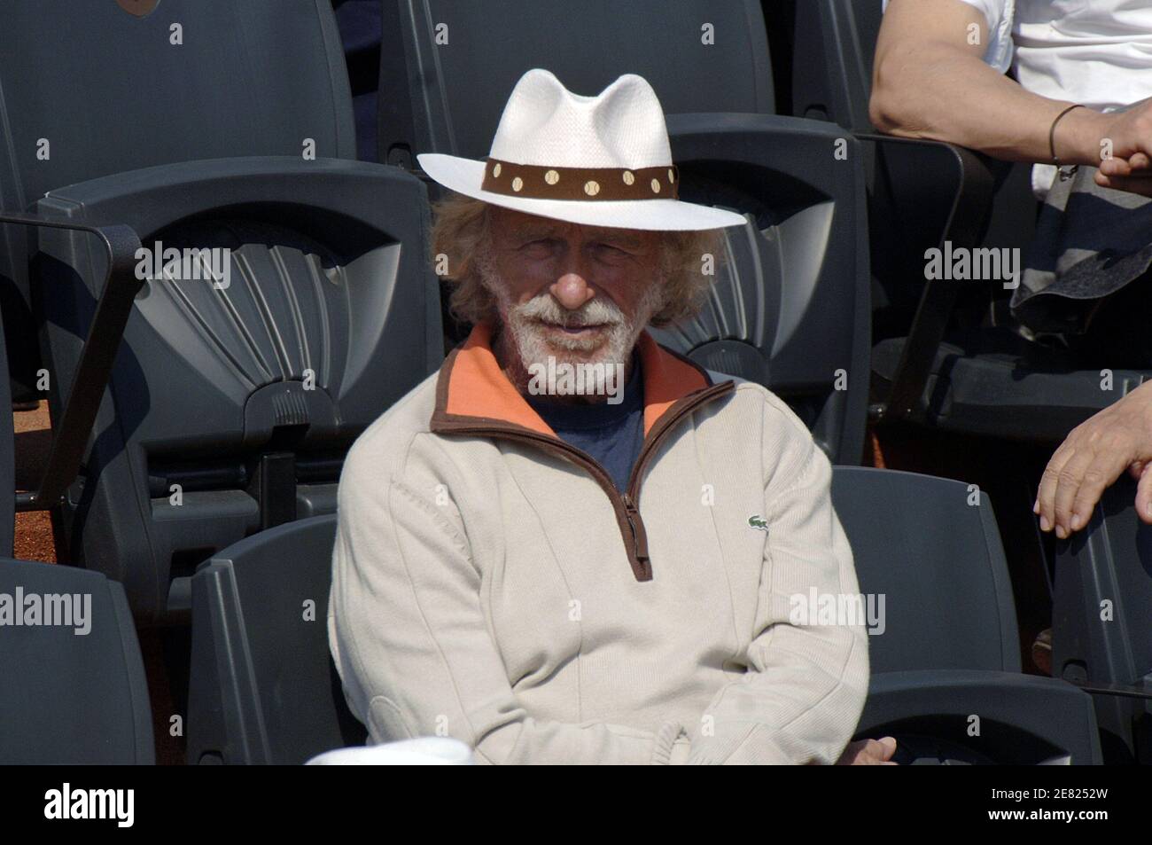 French actor Pierre Richard attends the French open of Roland Garros in ...