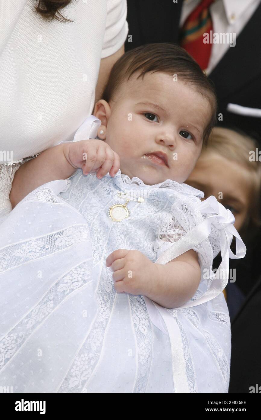Prince Louis de Bourbon, duke of Anjou and wife Princess Marie ...