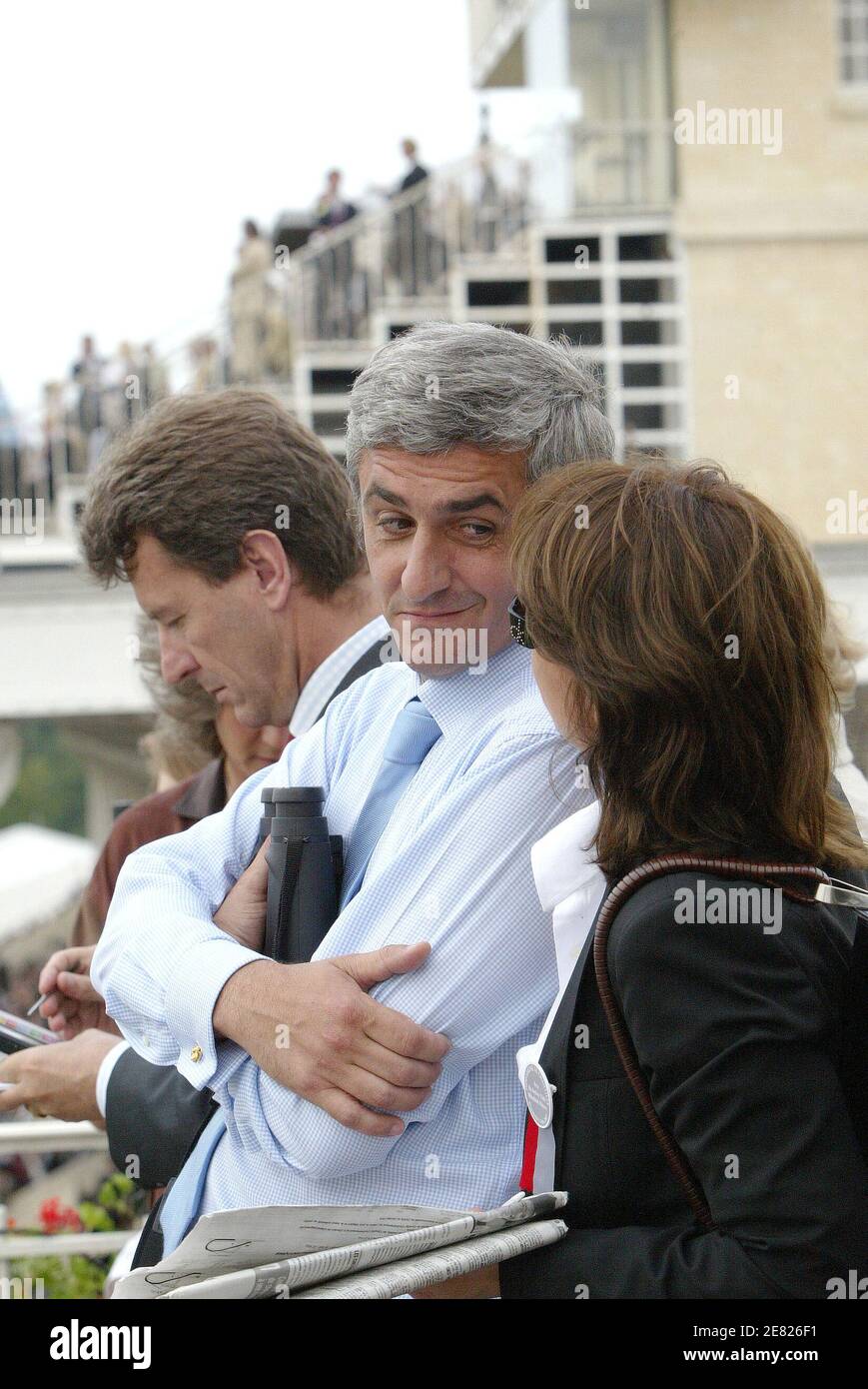 French Defense minister Herve Morin with his wife attend the Famous ...
