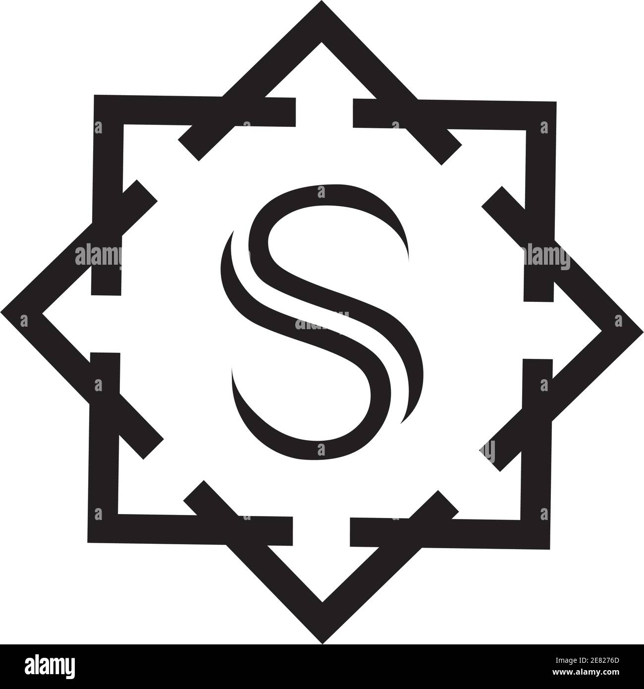 Letter S Business corporate abstract unity vector logo design template ...