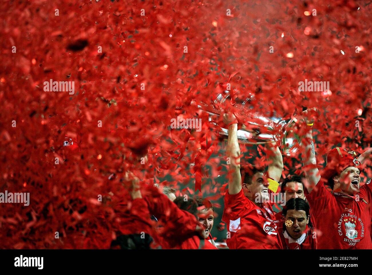 Liverpool 2005 champions league final hi-res stock photography and ...