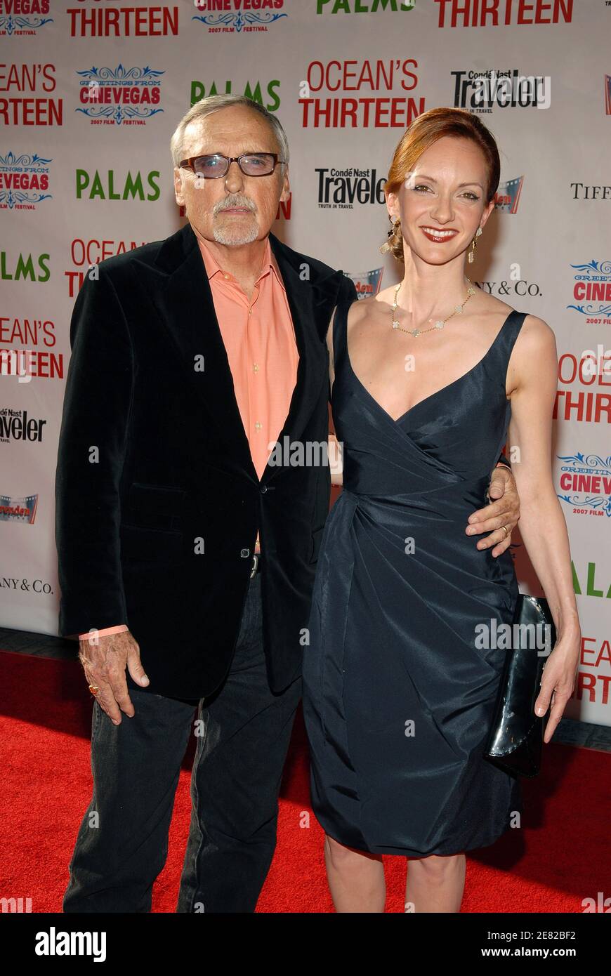 "Dennis Hopper and Victoria Duffy attend the CineVegas Opening Night ...