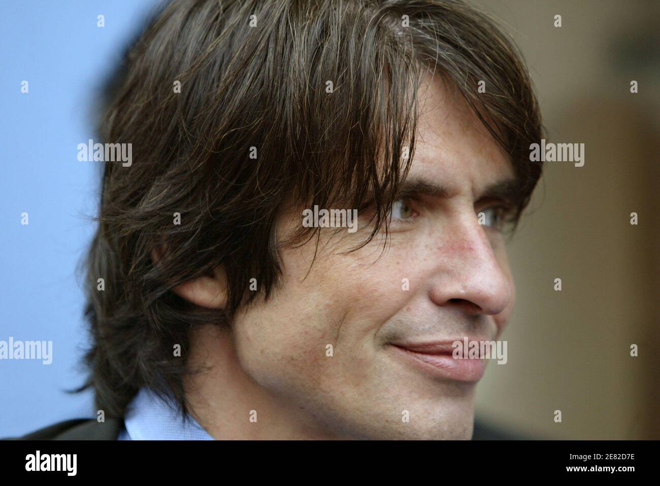 Portrait of lawyer Arno Klarsfeld, UMP's legislative elections ...
