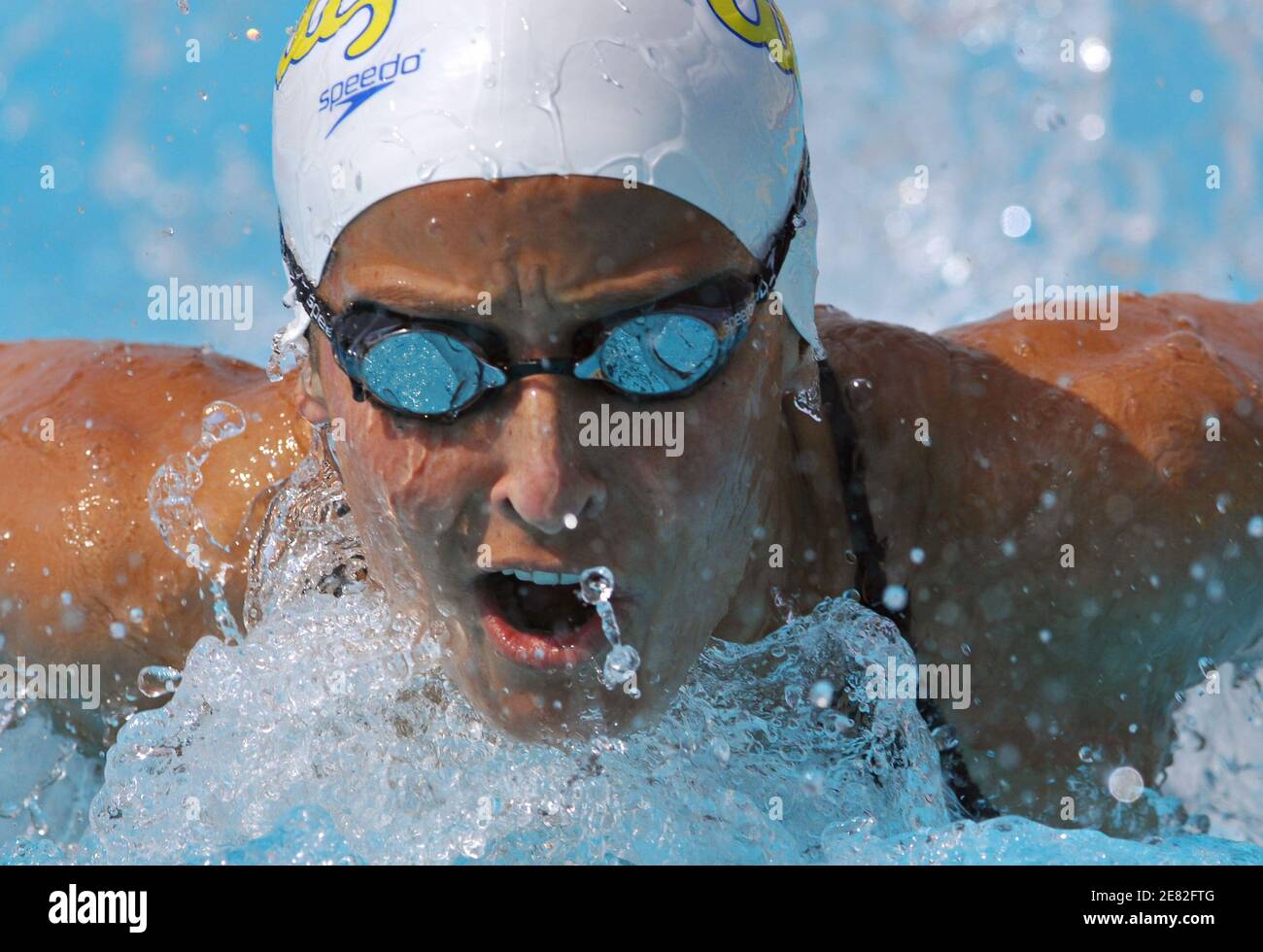 USA's Kim Vandenberg competes on 200 meters Butterfly men heat during ...