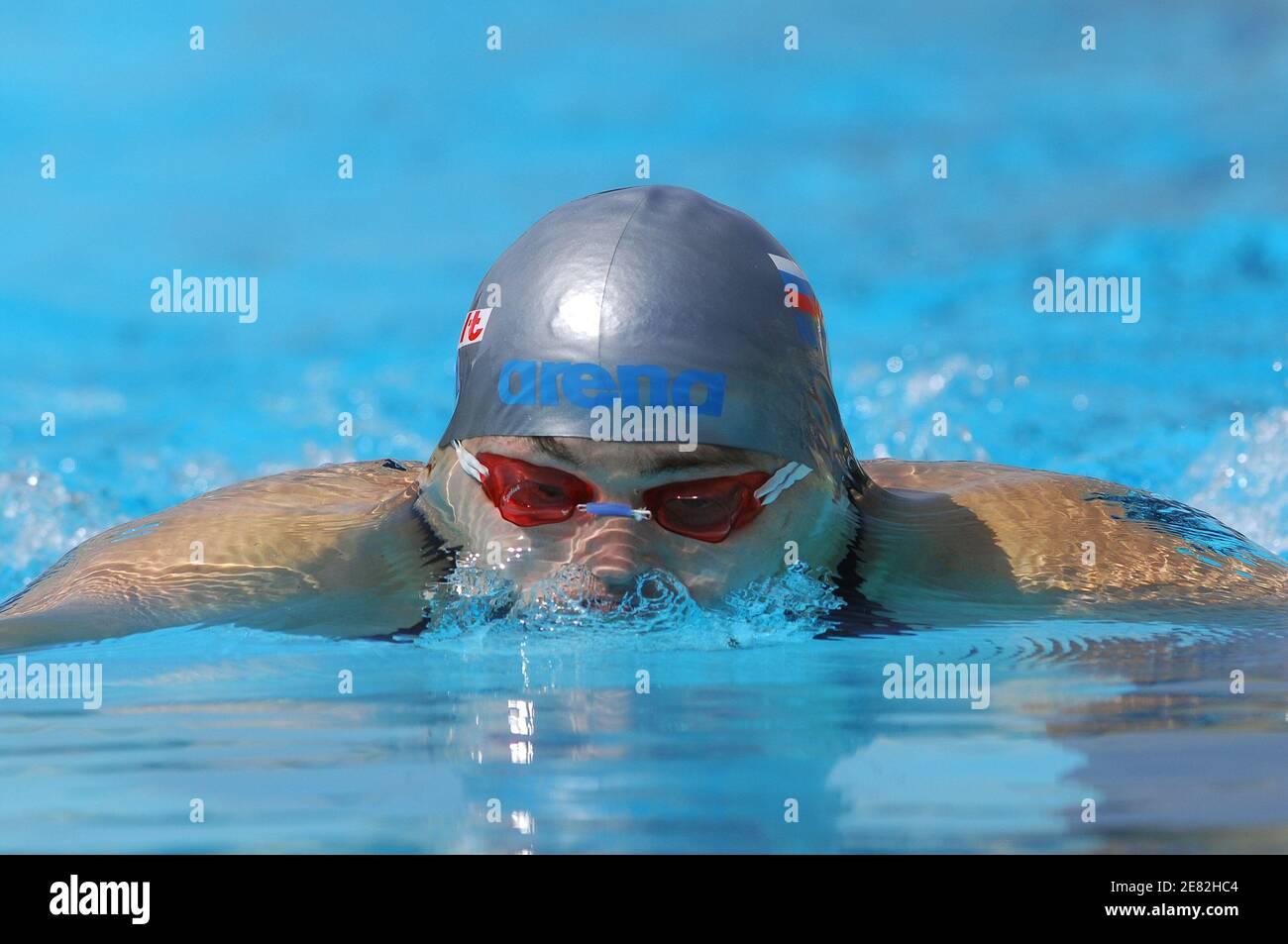 Russia's Grigory Falco competes on 200 meters Breaststroke men heat ...