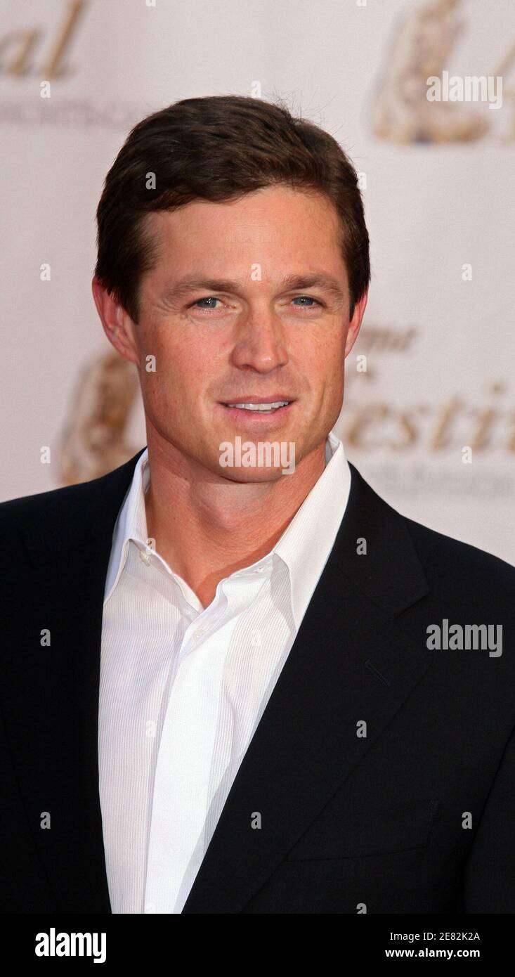 US actor Eric Close poses for pictures during the opening ceremony of ...