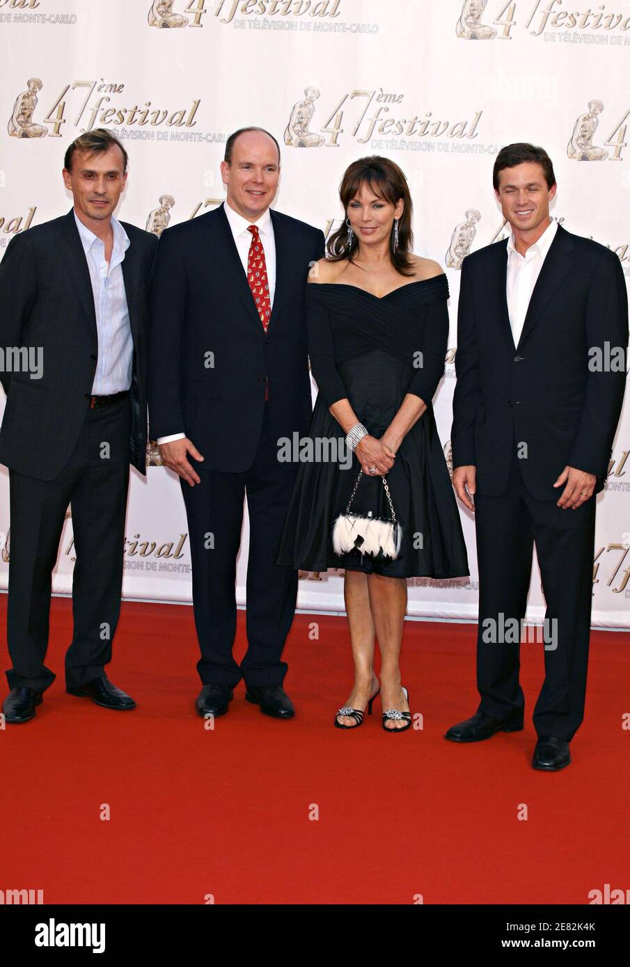 US actor Robert Knepper, SAS Prince Albert, US actress Lesley Ann Down ...