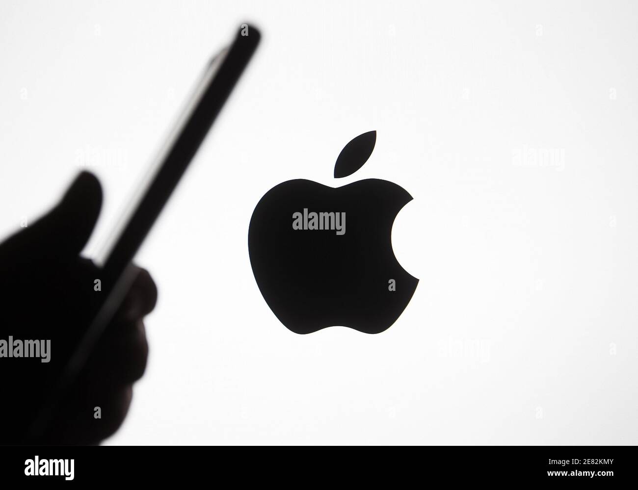 Apple Logo Silhouette