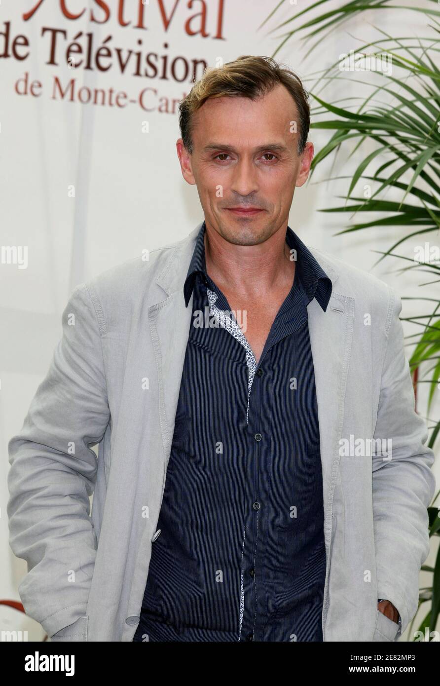 US actor Robert Knepper from US TV show 'Prison break' poses on ...