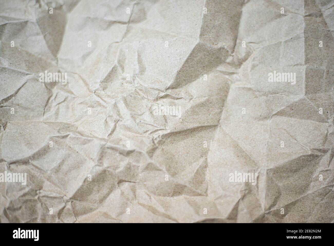 Crumpled old brown paper texture Stock Photo - Alamy