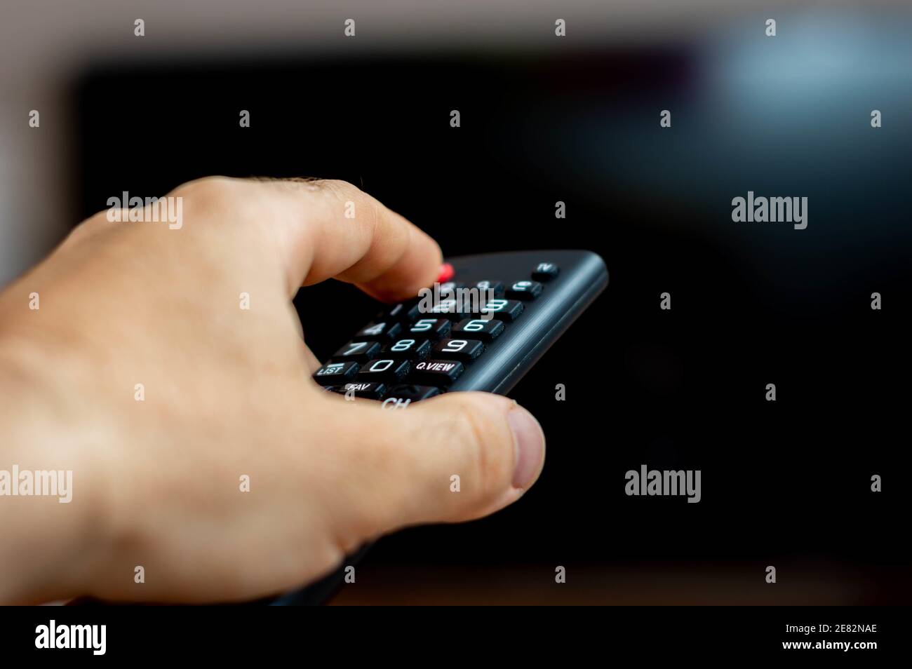 Turn on the tv hi-res stock photography and images - Alamy