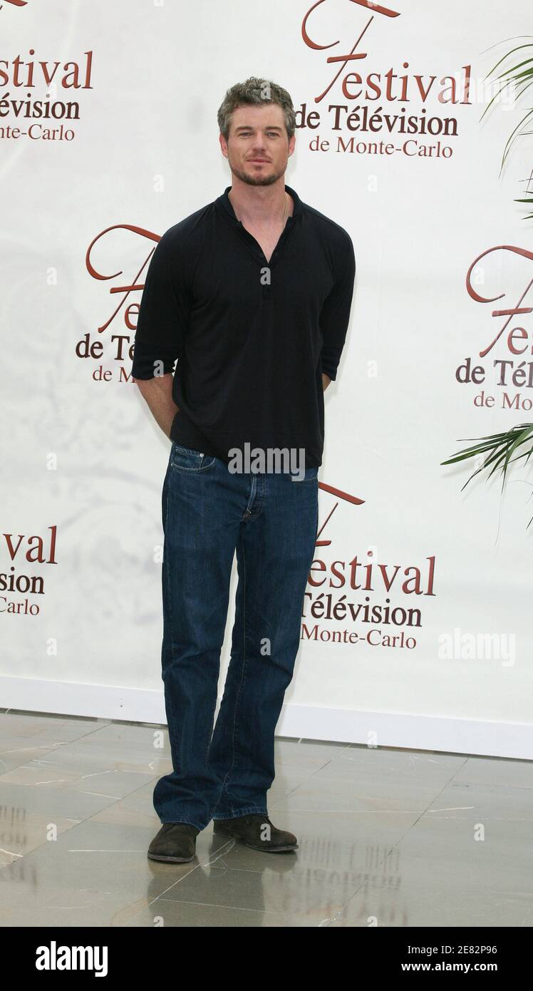 US actor Eric Dane from US TV show 'Grey's anatomy' poses for pictures ...