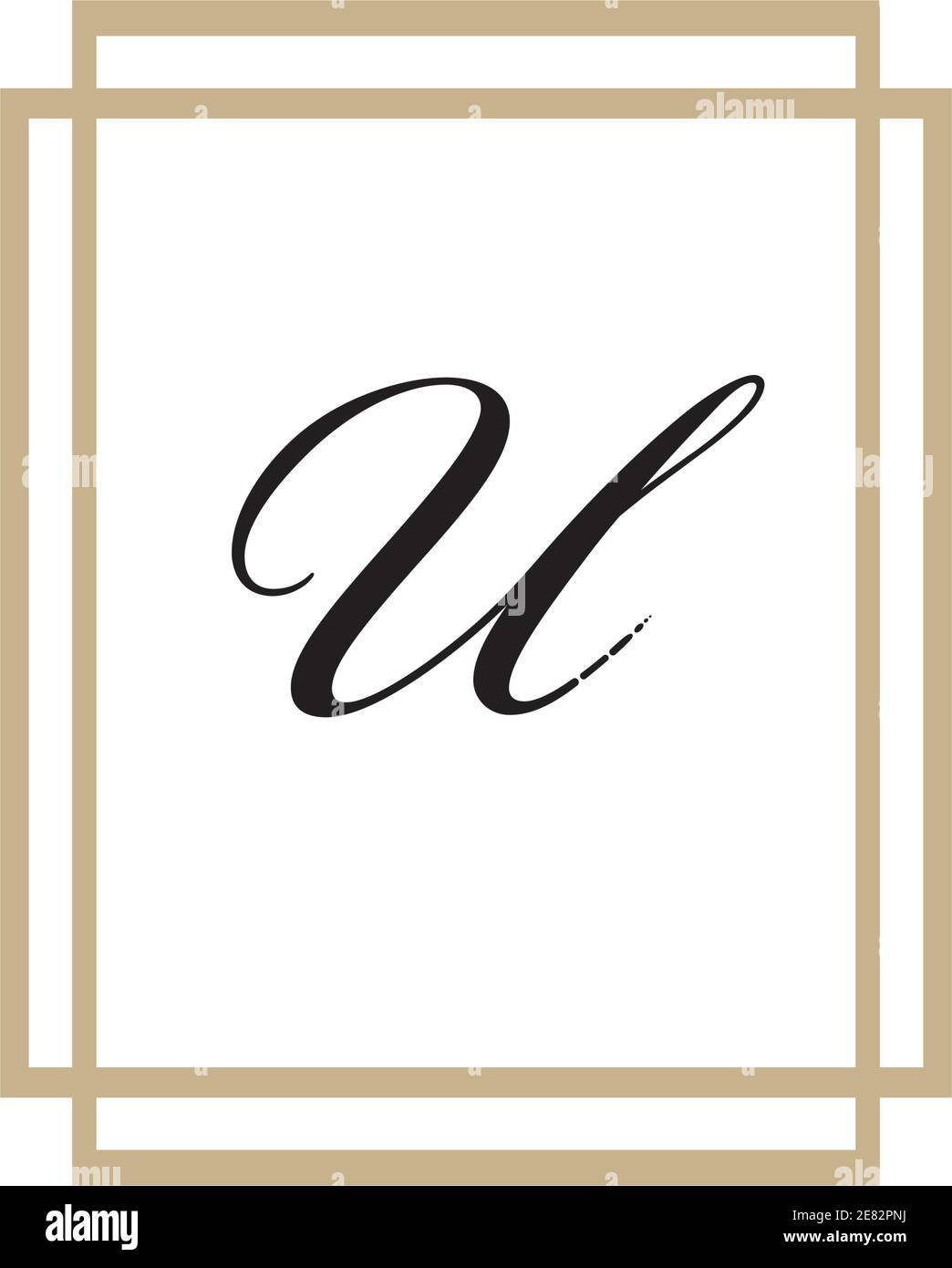 letter U logo illustration design template Stock Vector Image & Art - Alamy