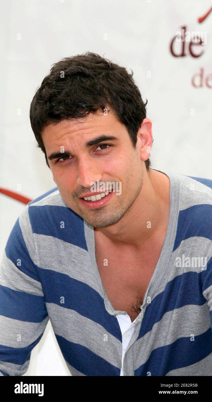 French Actor Stephane Metzger of the French TV show 'RIS' poses for ...