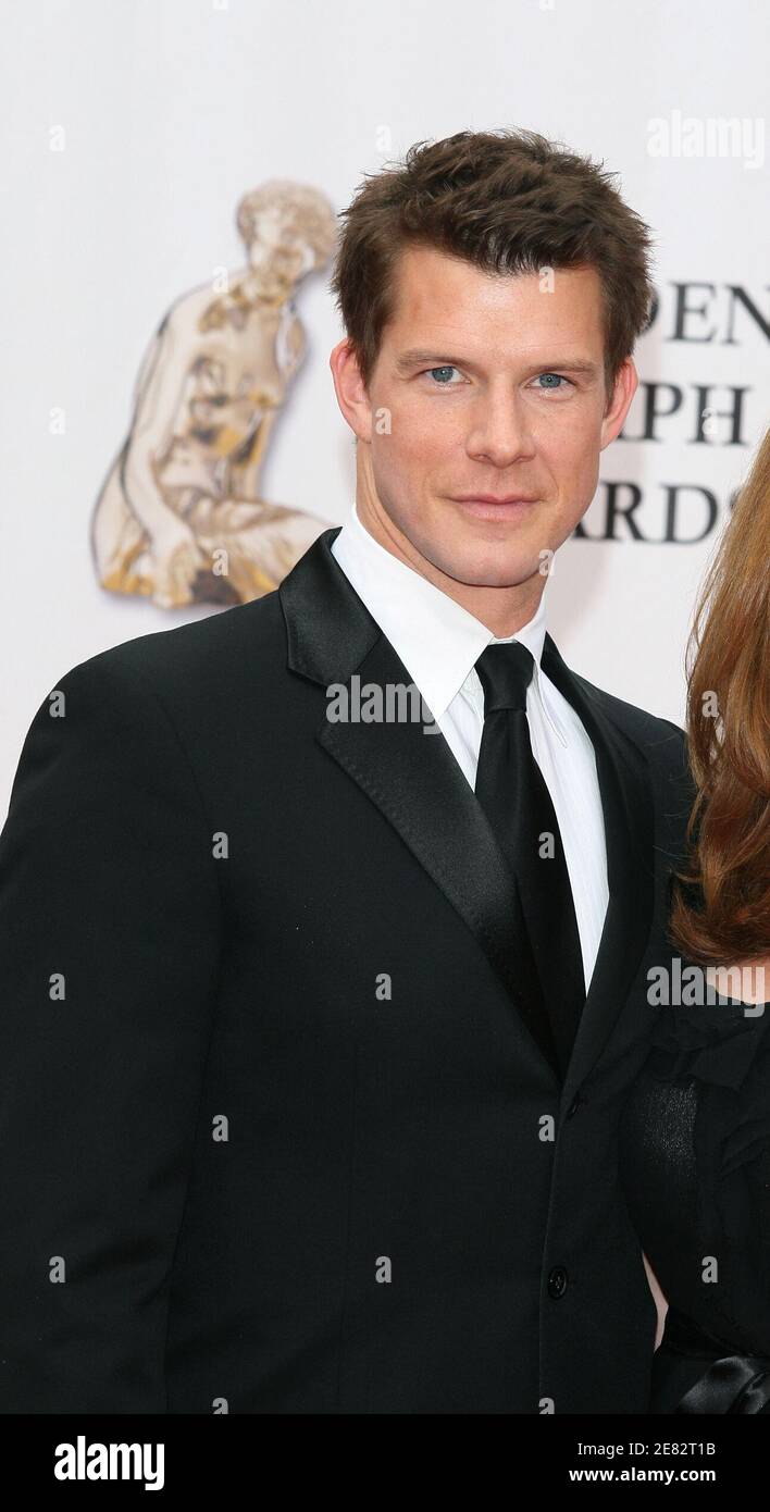 US actor Eric Mabius poses for pictures during the closing ceremony of ...