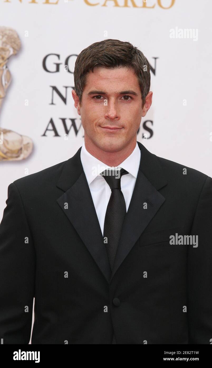 US actor Dave Annabel poses for pictures during the closing ceremony of ...