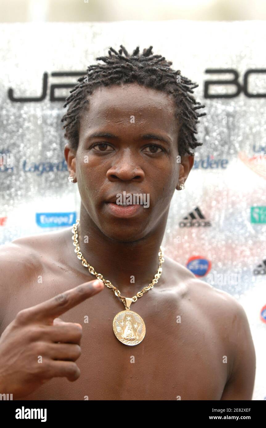 Cuba's Dayron Robles performs on 110 meters hurdles men final during ...