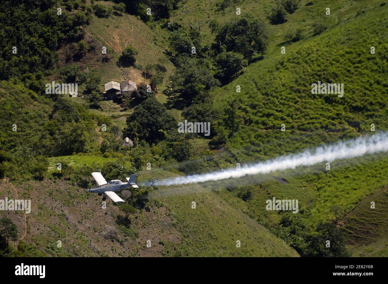 Fumigation by a plane hi-res stock photography and images - Alamy