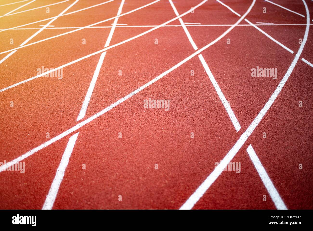 Lines on running track rubber athletes texture for background Stock ...