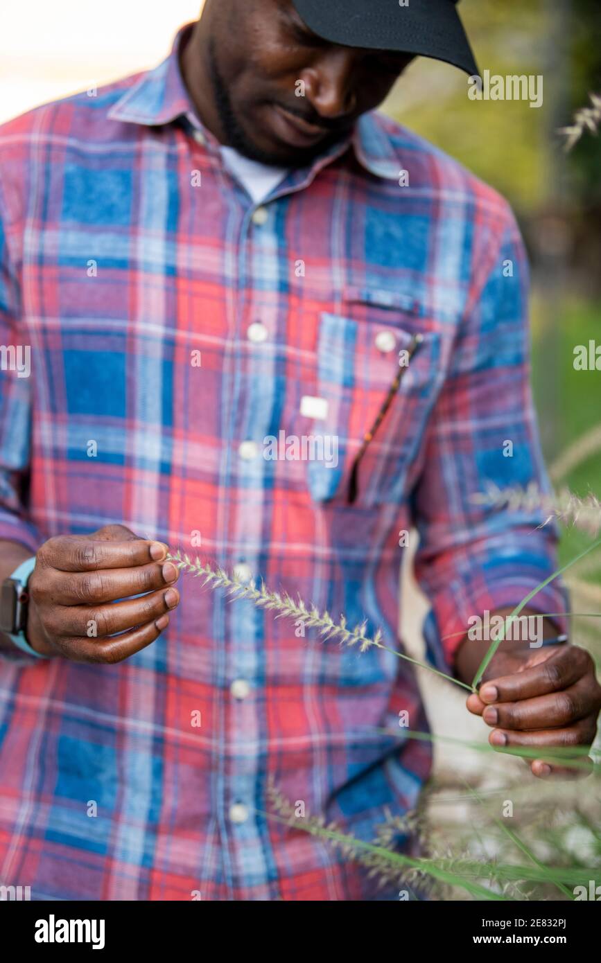 African black male portrait hi-res stock photography and images - Alamy