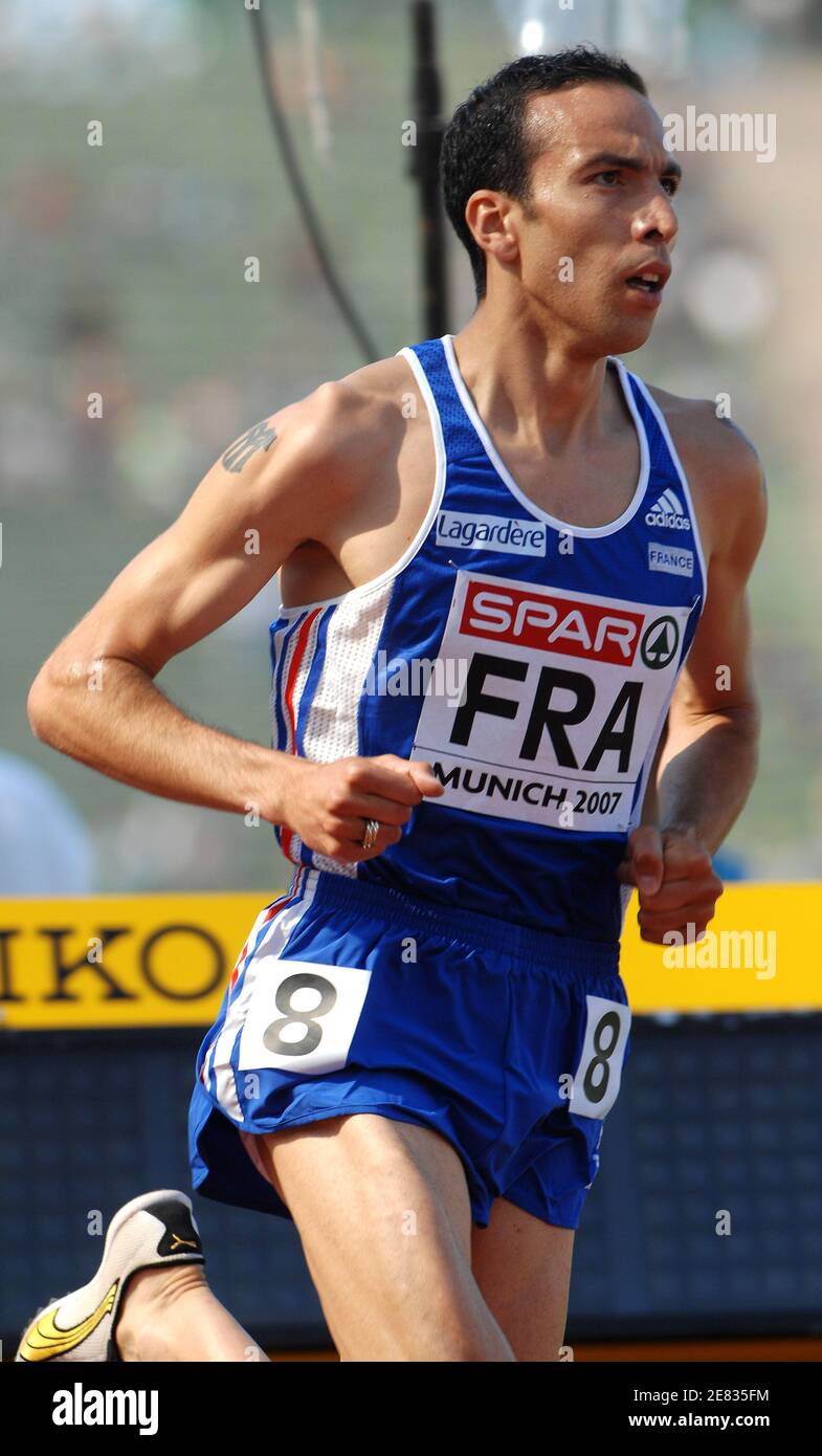 French athlet Bouabdellah Tahri performs on 3000 meters during the Spar ...