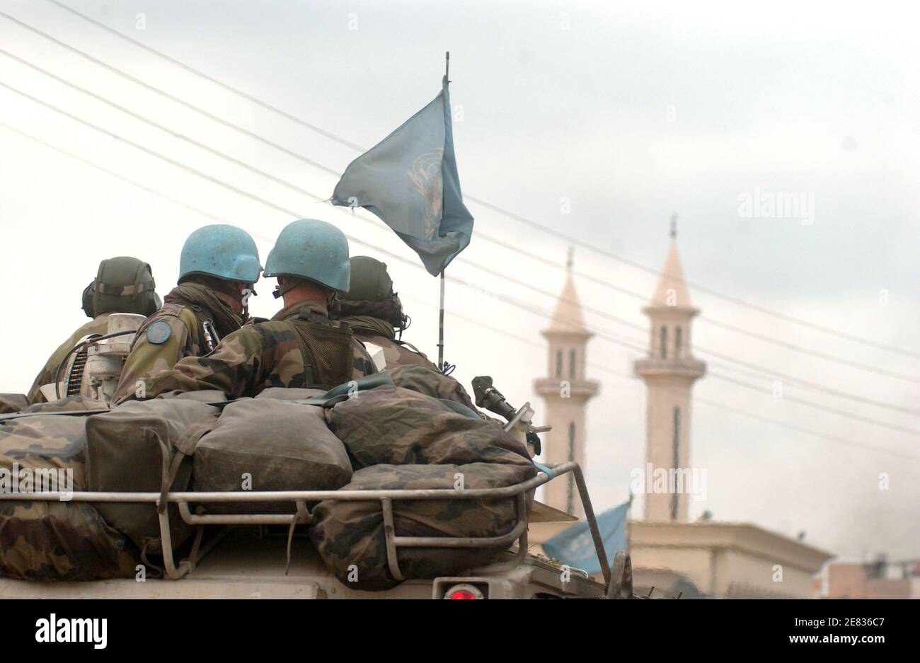 Un peacekeeping force lebanon hi-res stock photography and images - Alamy