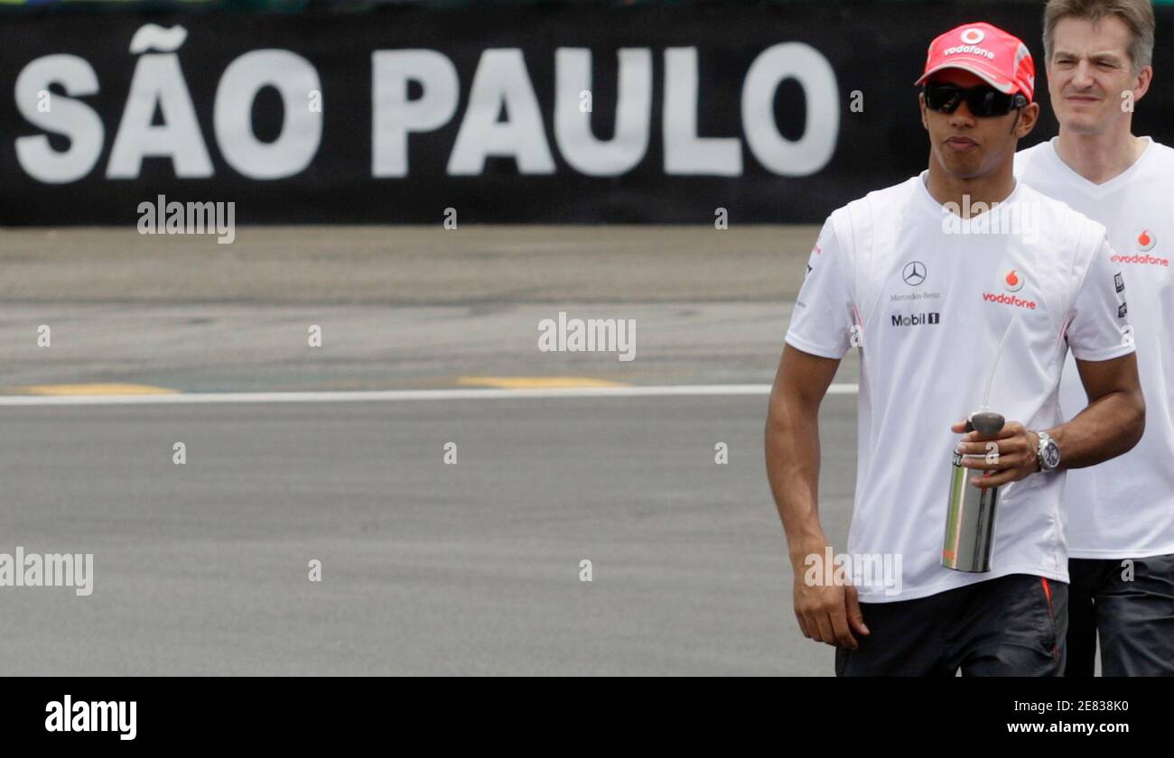 Lewis hamilton 2008 brazilian formula interlagos grand prix sao paulo ...