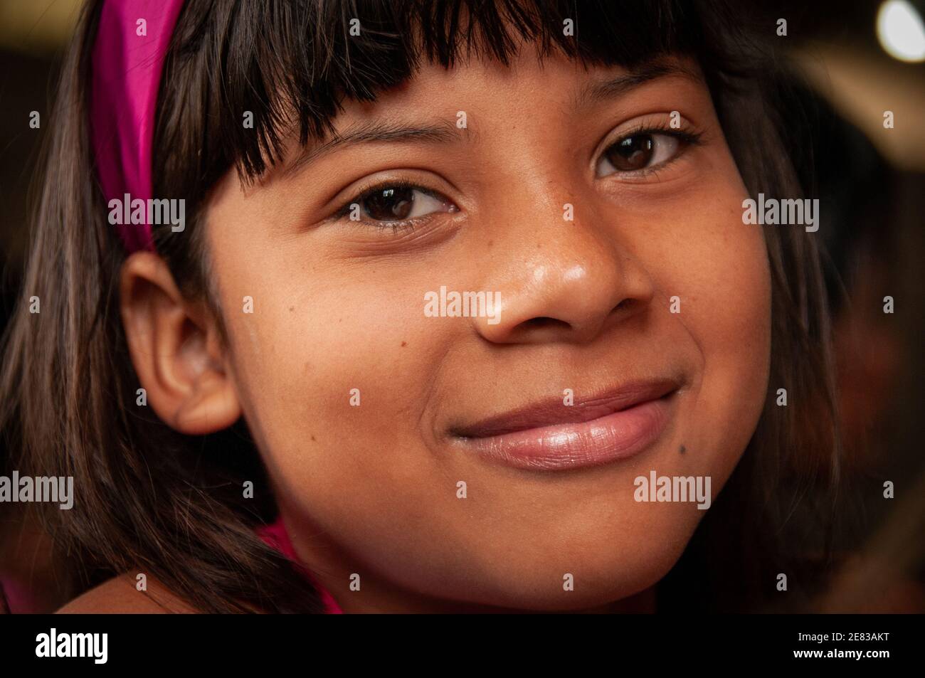 Young Central American Girl in 3rd World Country - Poverty Stock Photo ...