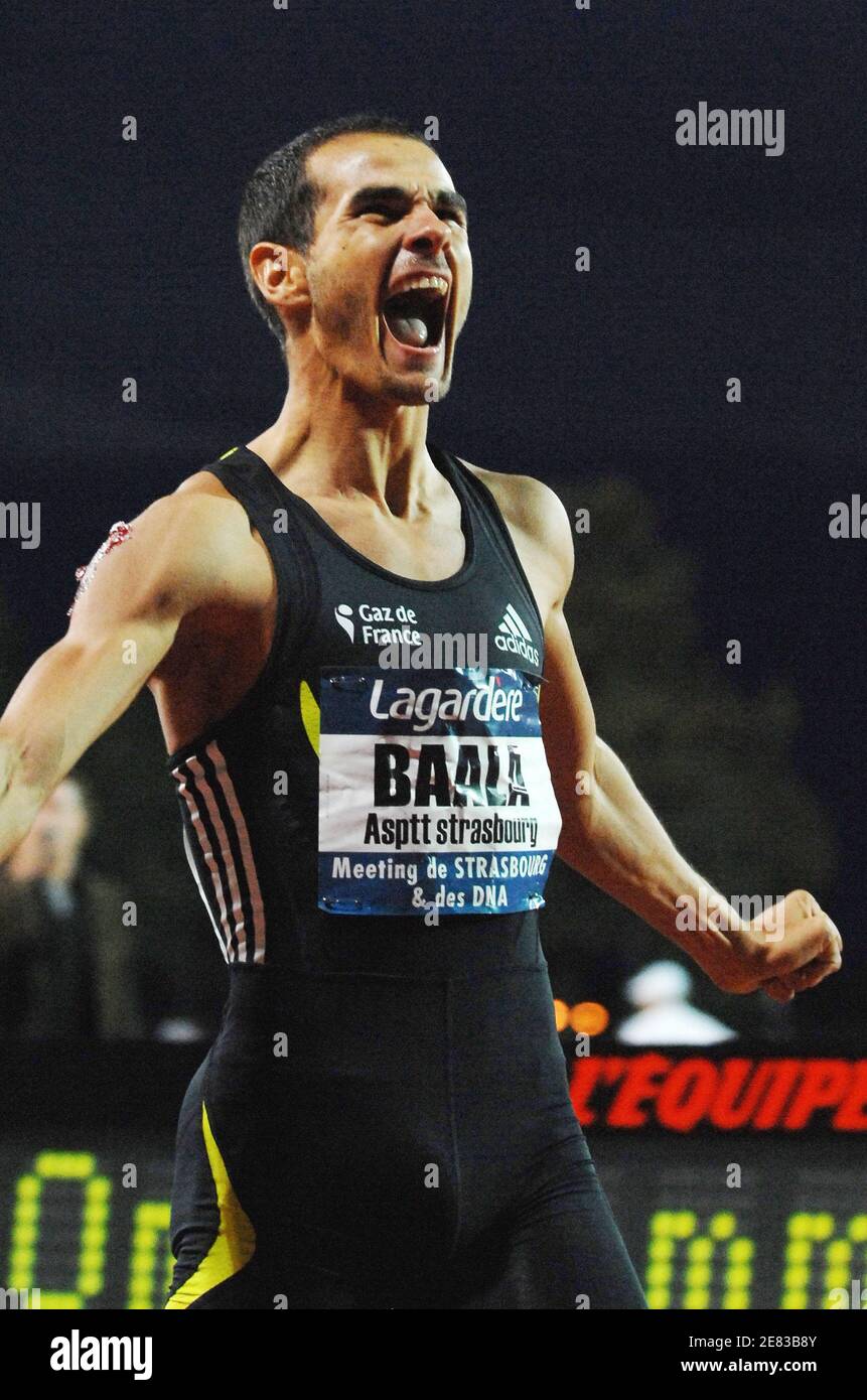 French athlet Mehdi Baala performs on men's 1500 meters during the ...
