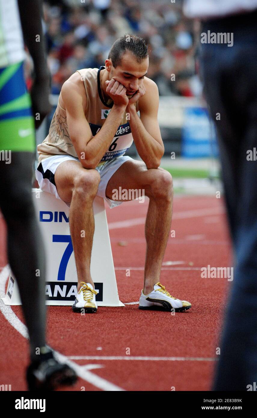 French athlet Kevin Hautcoeur competes on men's 800 meters during the ...