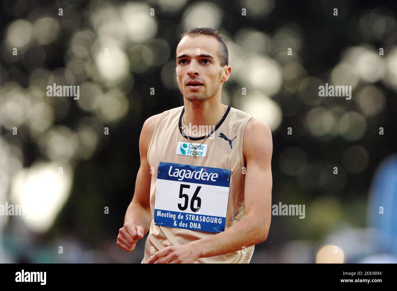 French athlet Kevin Hautcoeur competes on men's 800 meters during the ...