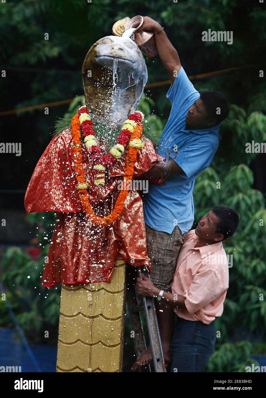 Snake priest hi-res stock photography and images - Alamy