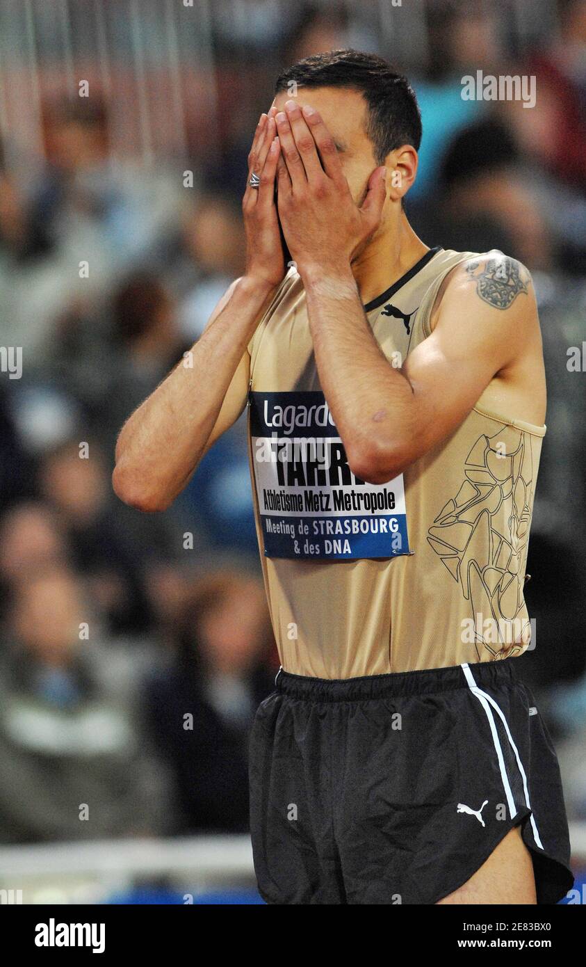 French athlet Bouabdellah Tahri performs on men's 2000 meters ...
