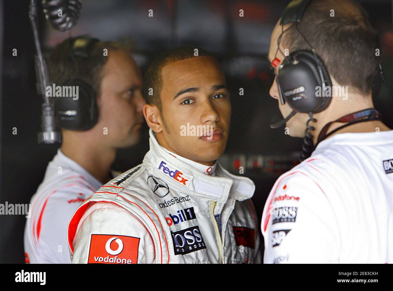 2007 vodafone mclaren mercedes hi-res stock photography and images - Alamy
