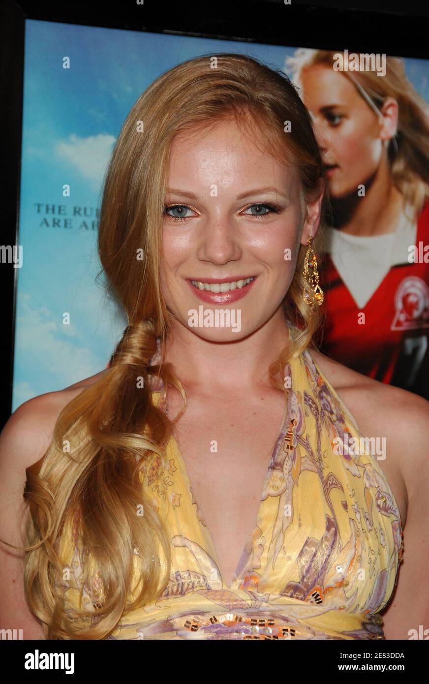 Actress Emma Bell attends the premiere of "Gracie" held at AMC Loews ...