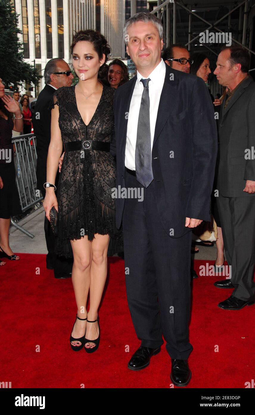 Actress Marion Cotillard and producer Alain Goldman attend the Chanel ...