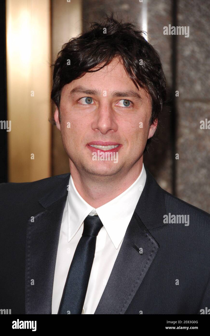 Actor Zach Braff attends the 61st Annual Tony Awards held at Radio City ...