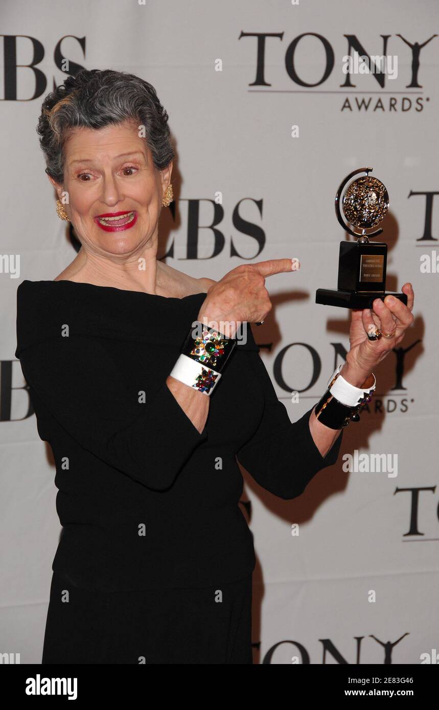 Actress Mary Louise Wilson poses in the press room at the 61st Annual ...