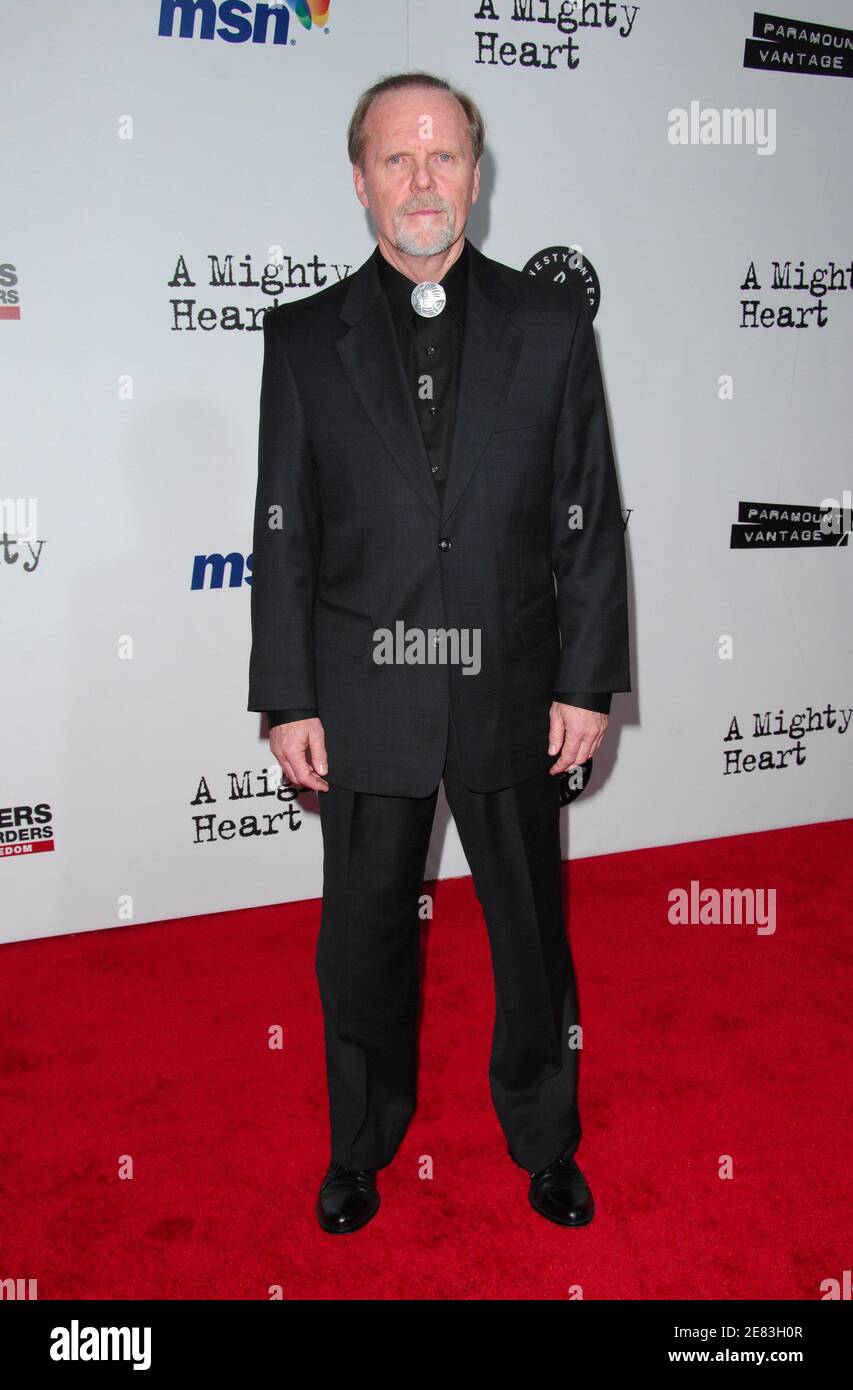 Randall Bennett attends the premiere of "A Mighty Heart" held at the ...