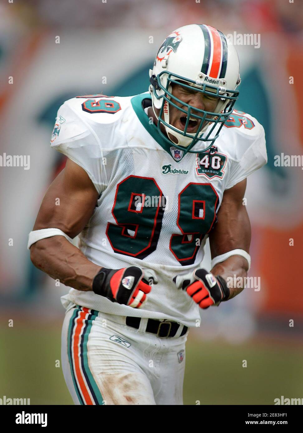 Jason taylor miami dolphins hi-res stock photography and images - Alamy